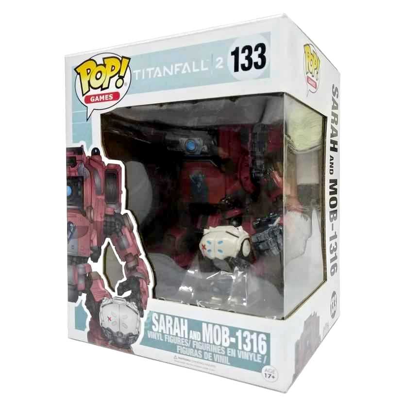 Funko Pop! Games Titanfall 2 Sarah and MOB-1316 vinyl figure número 133 ...