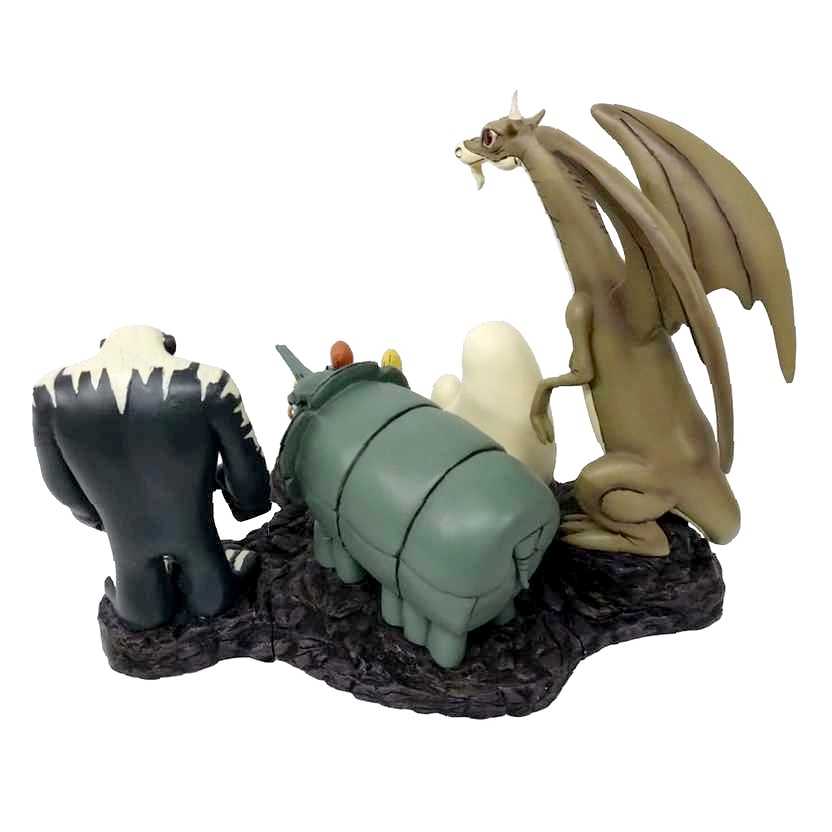 Os Herculóides Zok, Gloop, Gleep, Tara, Zandor, Dorno, Tundro e Igoo ...