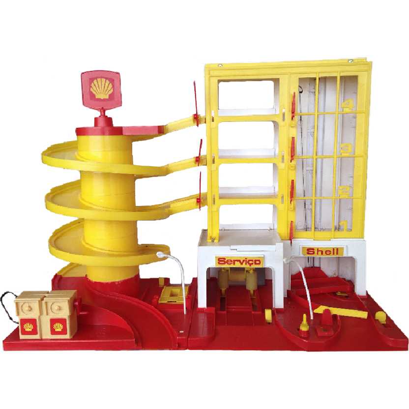 Posto Shell + lava rápido + estacionamento elevador Mini Park Center ...