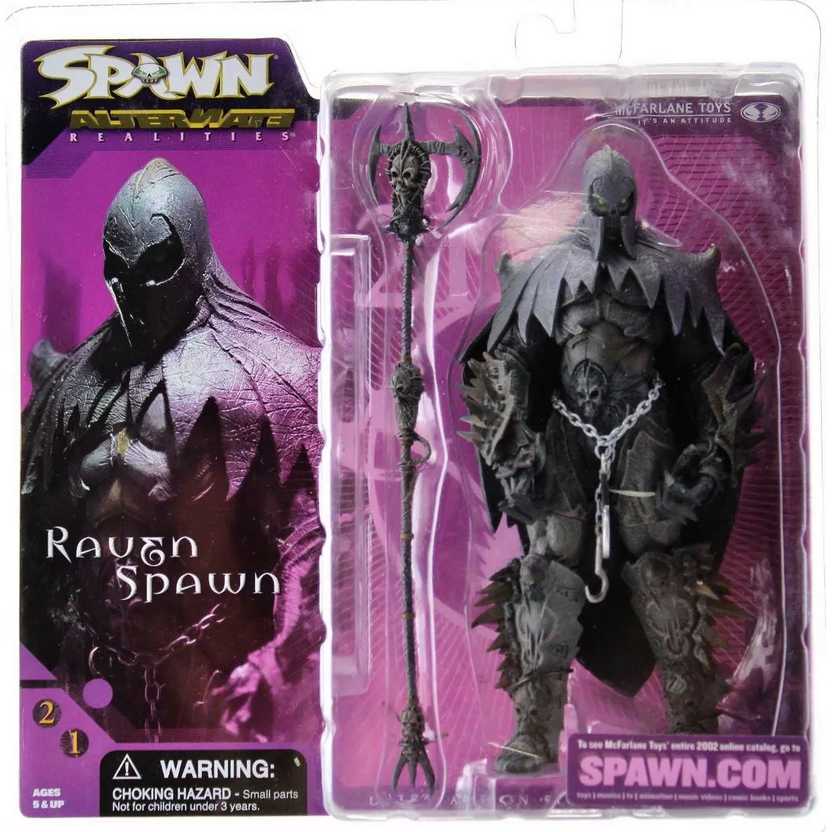 Raven Spawn (série 21) marca McFarlane action figures - Brinquedo Livre