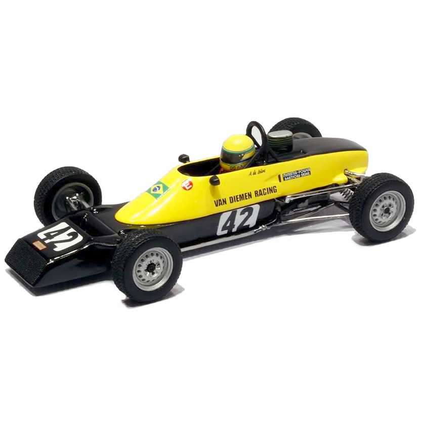 Van Diemen RF81 Ford Ayrton Senna (1981) Fórmula Ford 1600 British ...